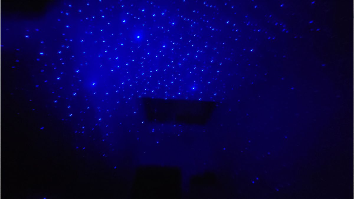 BlissLights Starport USB star projector mini review | Space