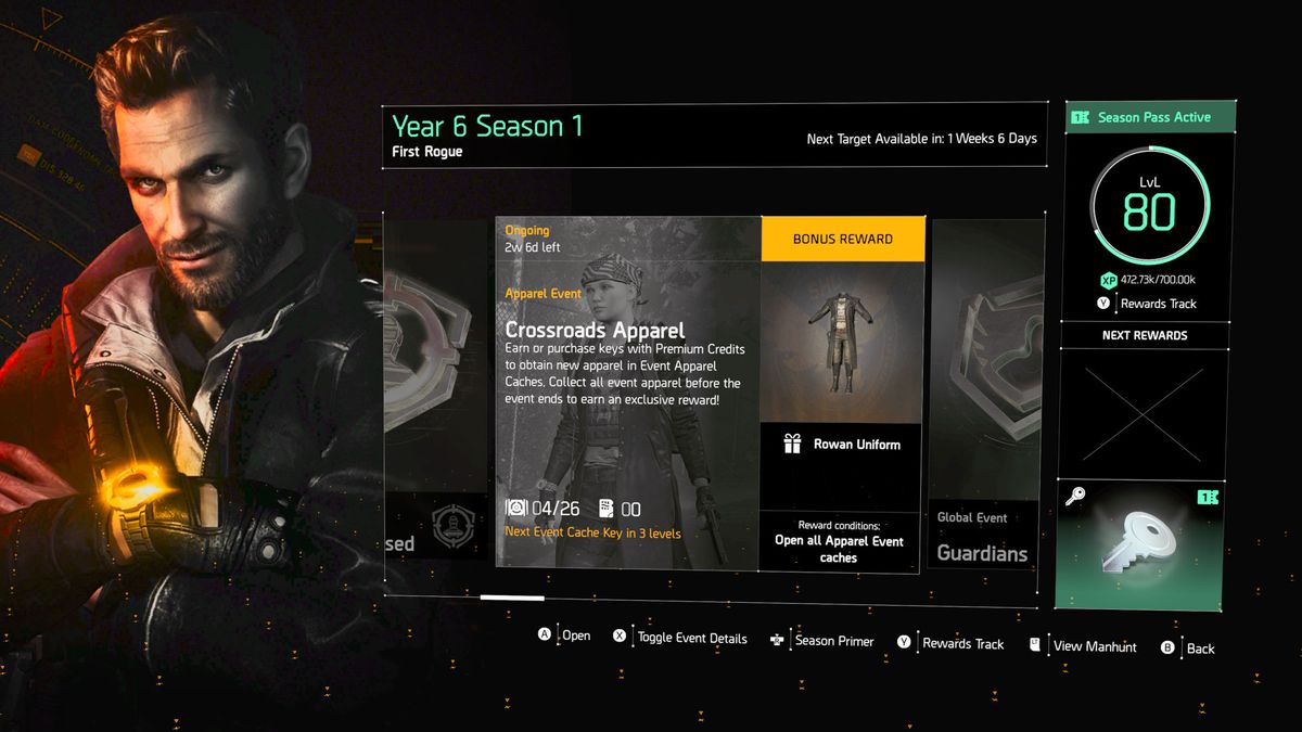 The Division 2 Year 6 Season 1 First Rogue: Start date, updates, events ...