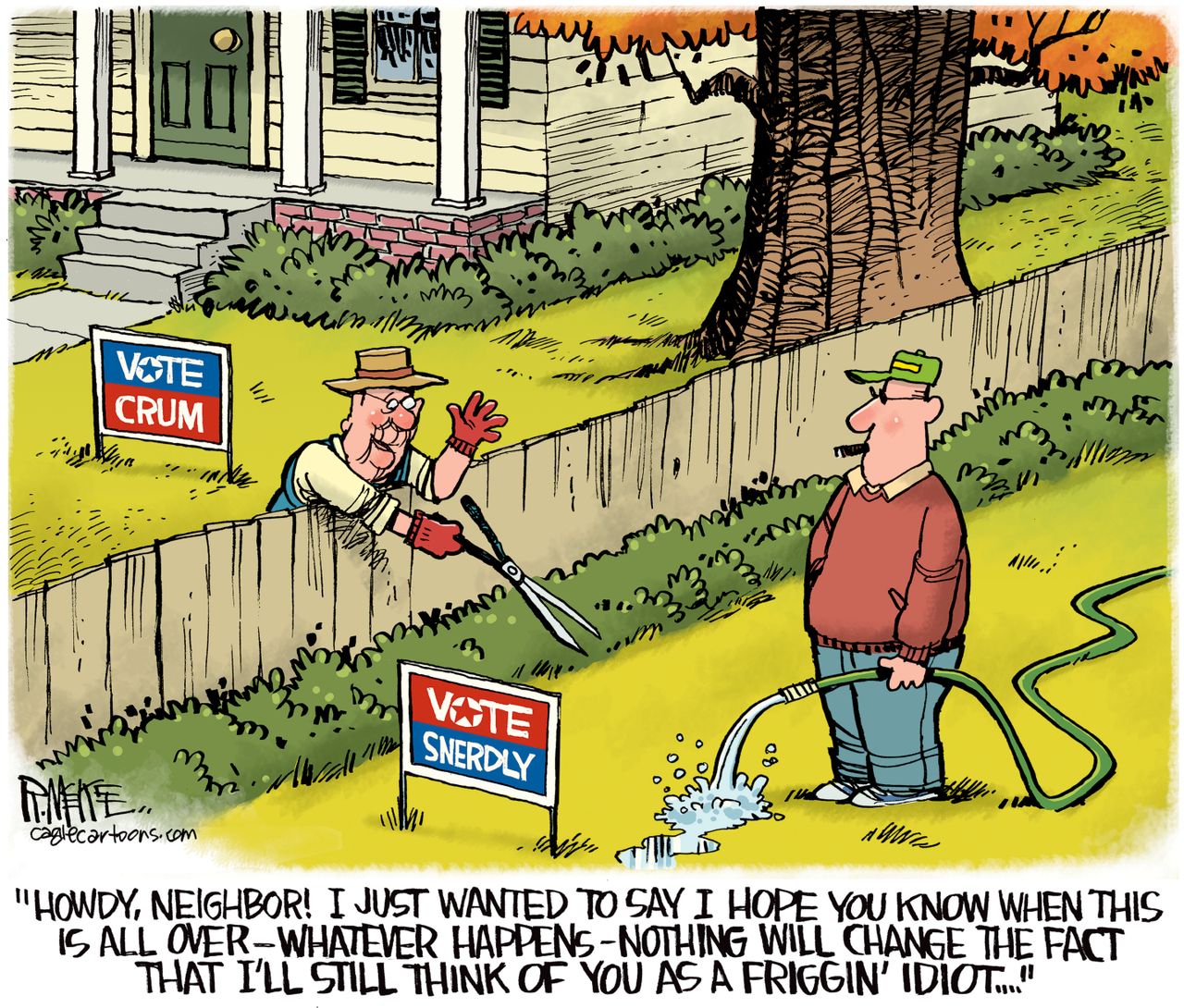 Today's political cartoons - October 23, 2024 | The Week