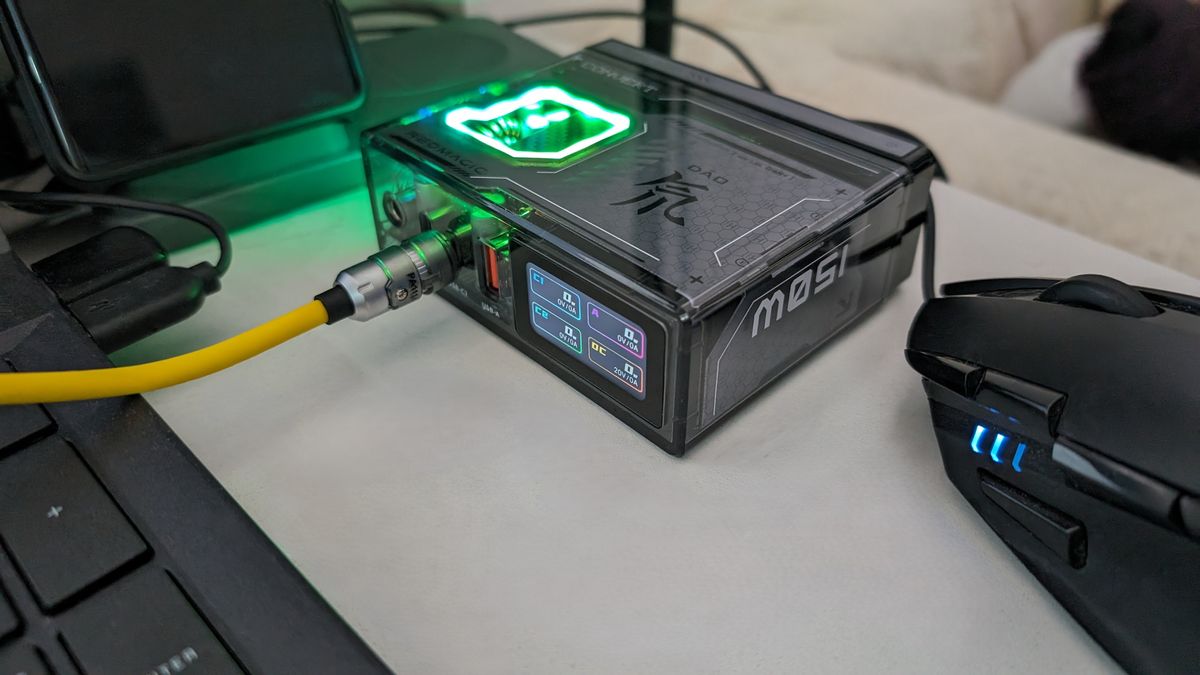 RedMagic takes on SHARGE with this cool 150W transparent GaN charger ...