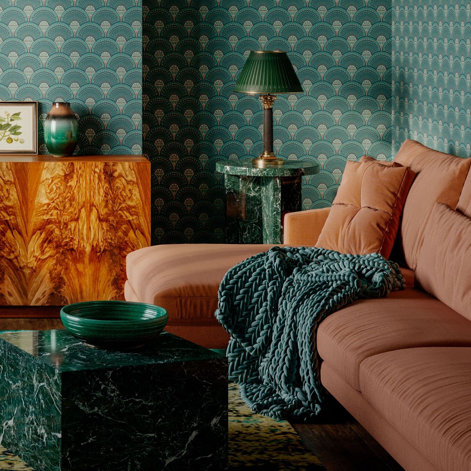 8 colours that go with teal - pairings that always look good | Ideal Home