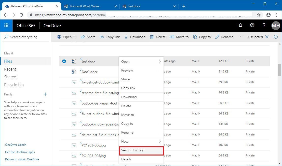 How to use version history for documents in Office | Windows Central