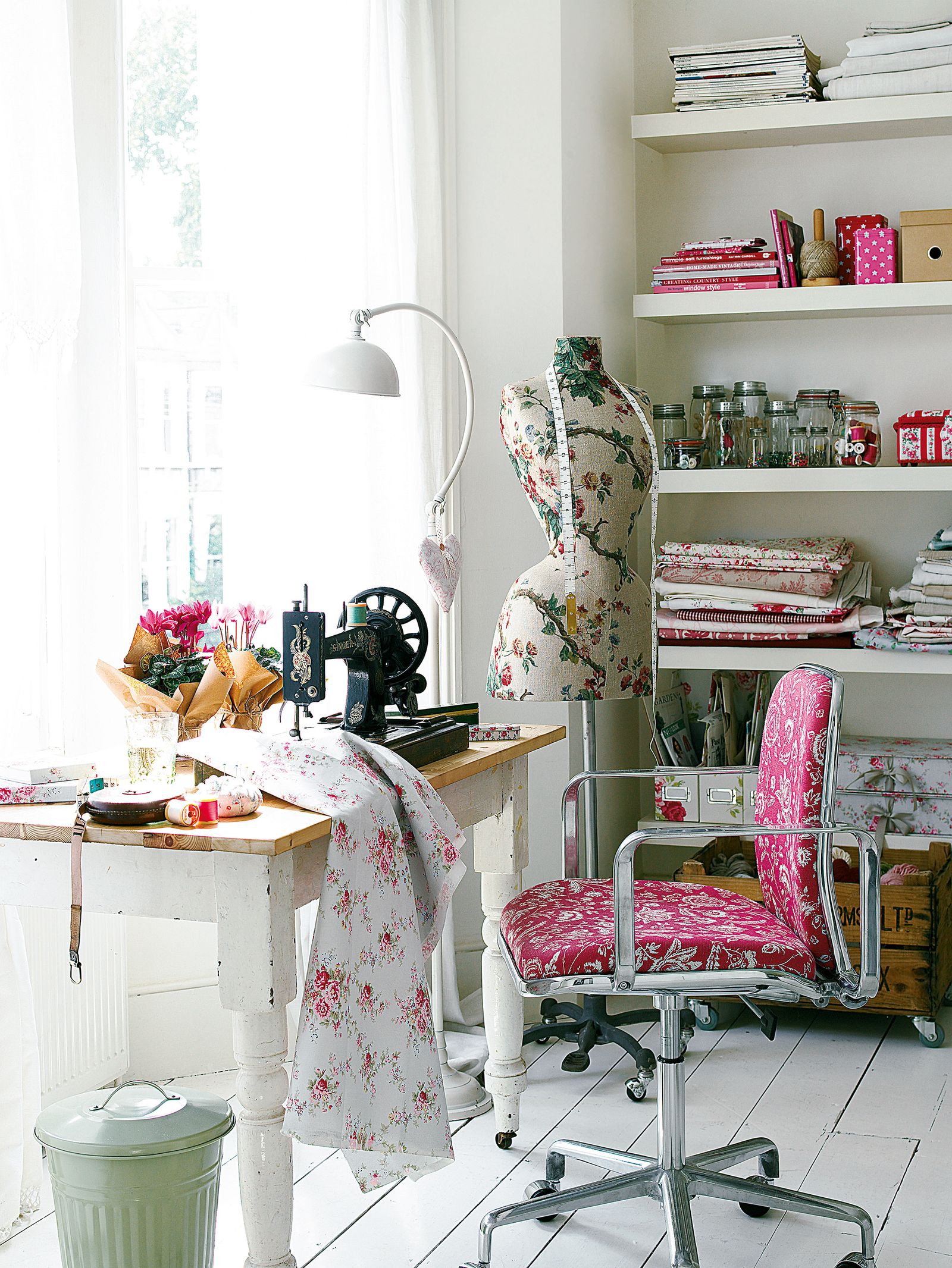 Sewing room ideas: 8 creative spaces for crafting | Homes and Gardens