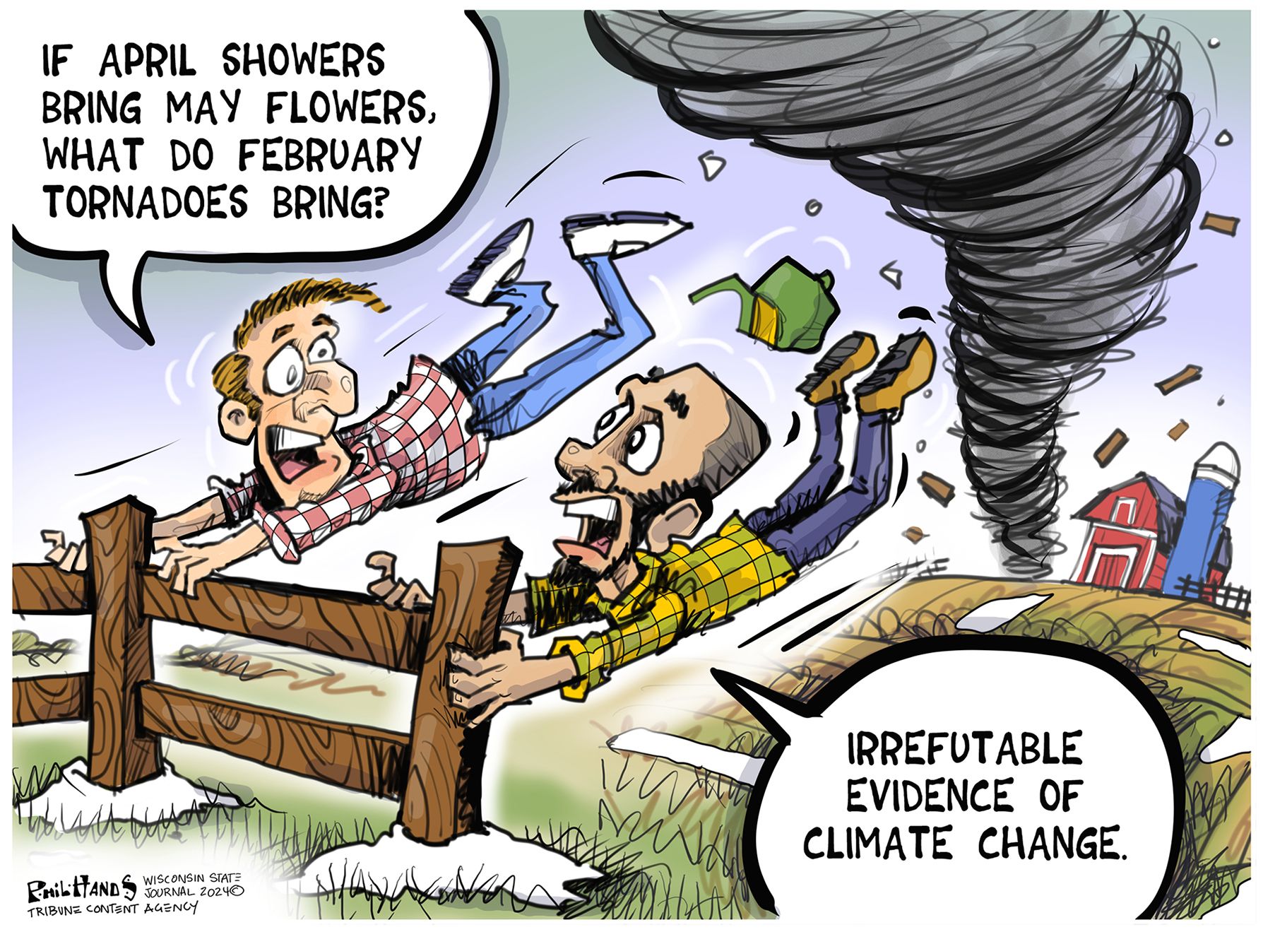 Today's political cartoons - February 14, 2024 | The Week