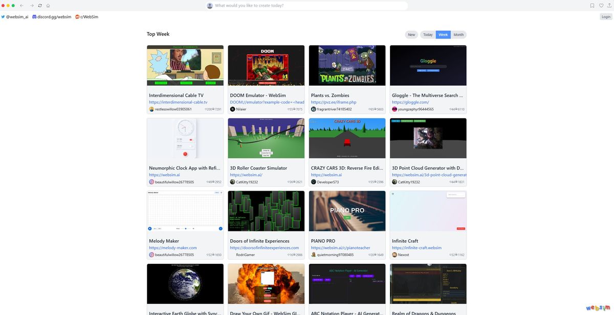 Meet Websim — the AI playground that lets you make anything you can imagine in seconds | Tom's Guide
