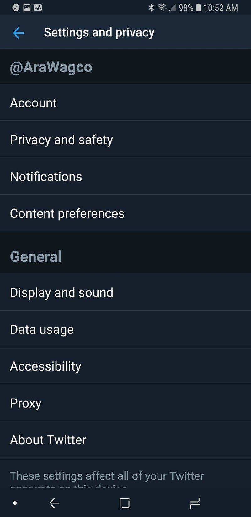 How to make Twitter for Android show tweets in reverse chronological ...
