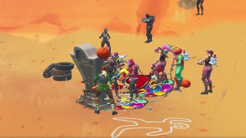 Fortnite players keep trying to hold funerals at the new gravestone ...