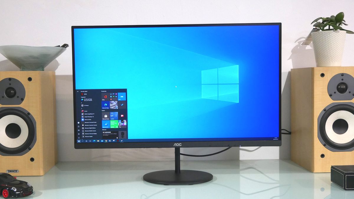 AOC U27V4EA review | TechRadar