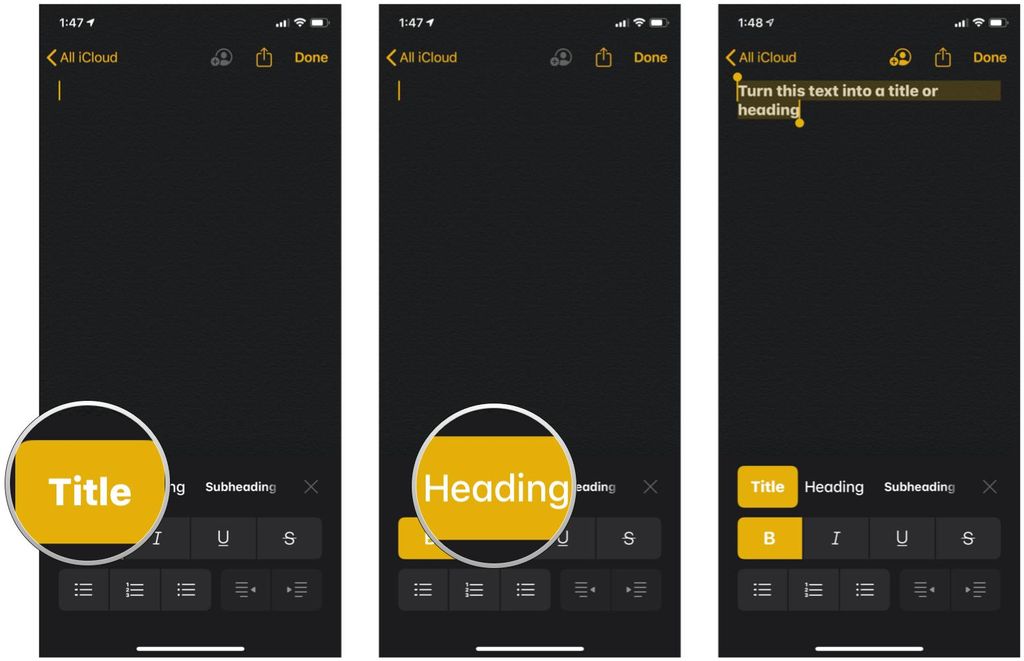 How to format Notes for the iPhone and iPad | iMore