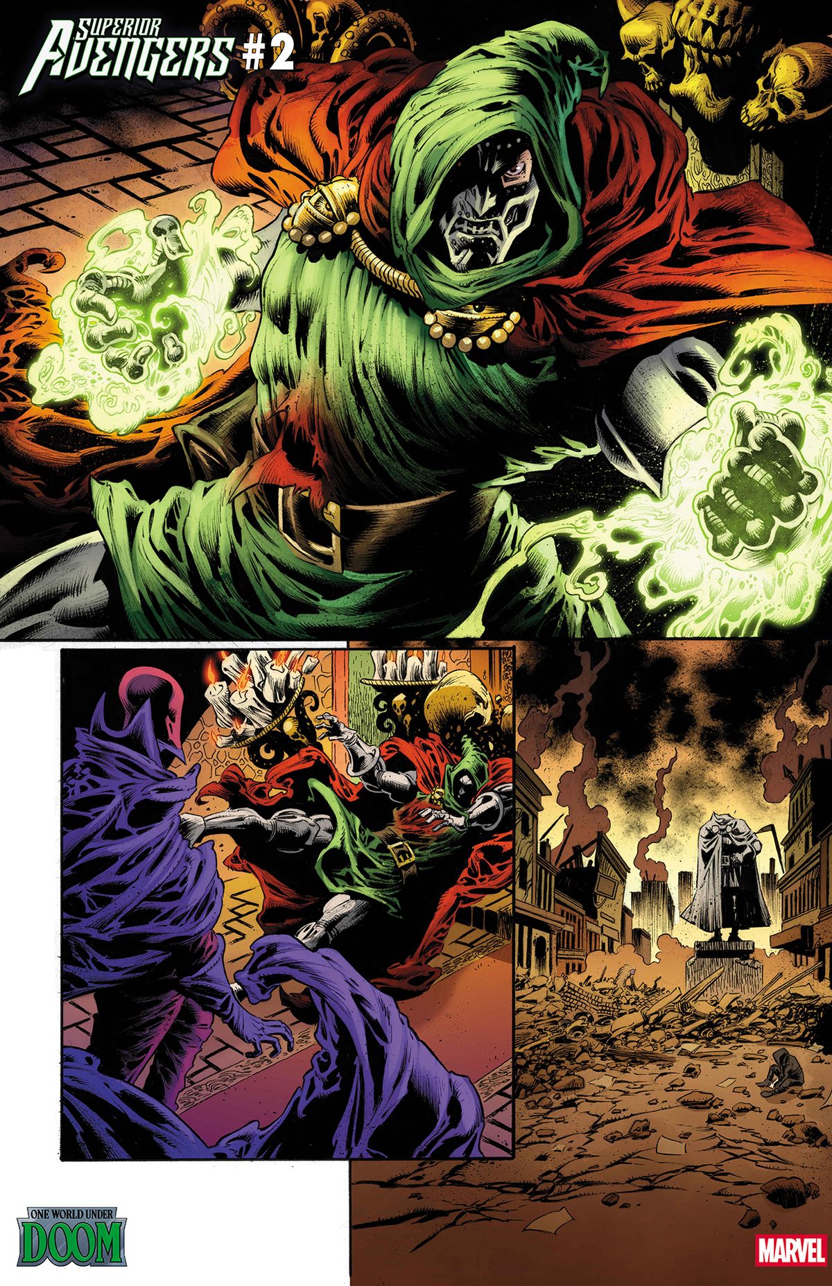 Doctor Doom's personal Avengers unite to take on a classic Fantastic ...