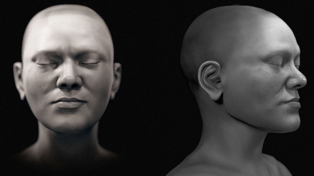 See stunning likeness of Zlatý kůň, the oldest modern human to be ...