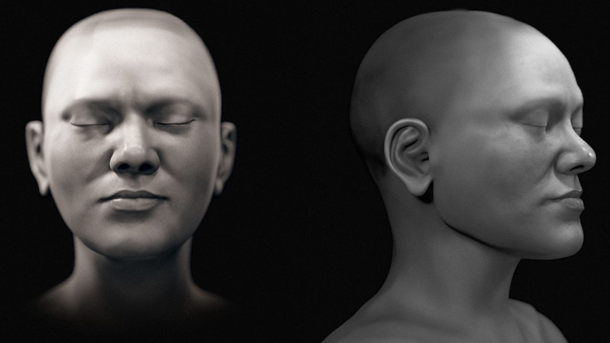 See stunning likeness of Zlatý kůň, the oldest modern human to be ...