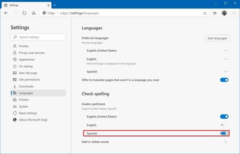 How to configure spell checker on the new Microsoft Edge | Windows Central