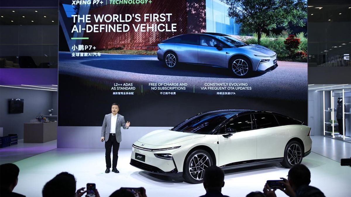 X-Peng EV flaunts new AI-powered autonomous driving powers, but it's ...