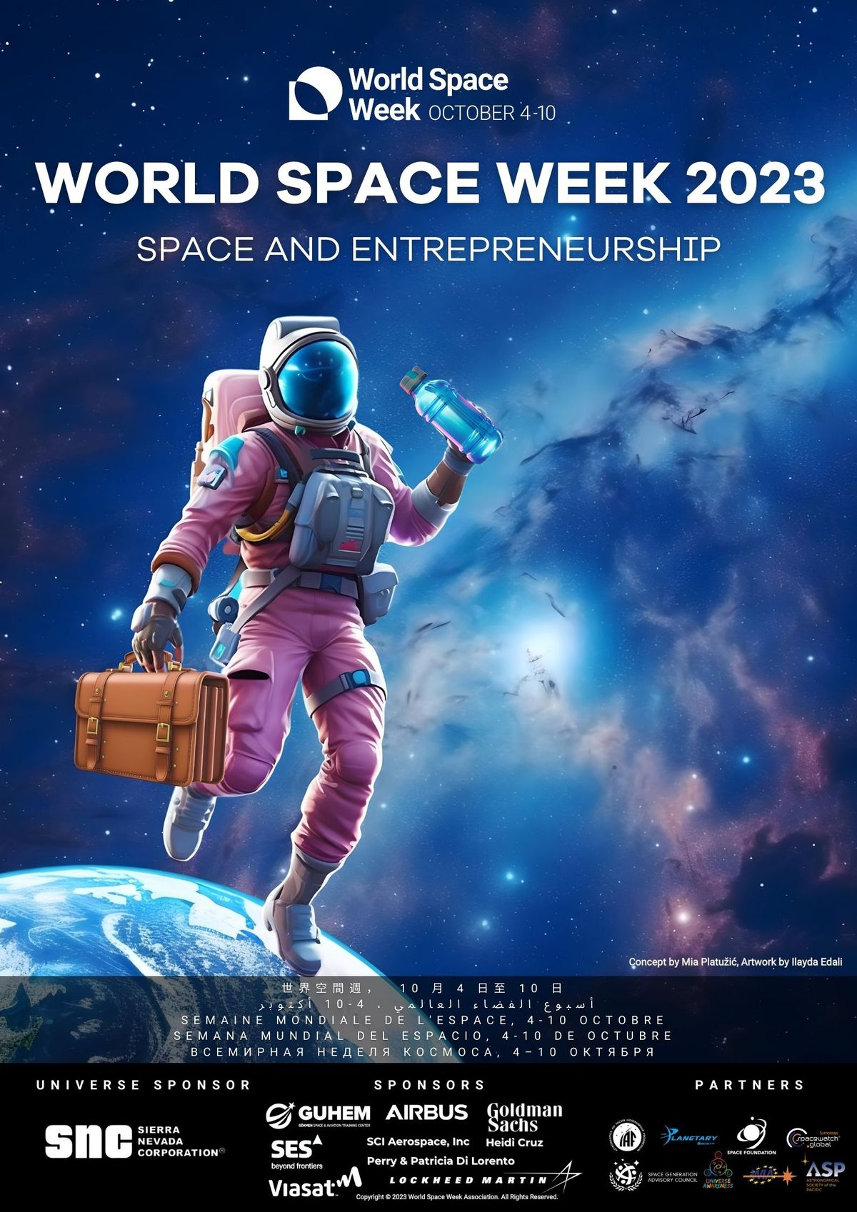 World Space Week 2023 kicks off Oct. 4 to highlight the private space ...