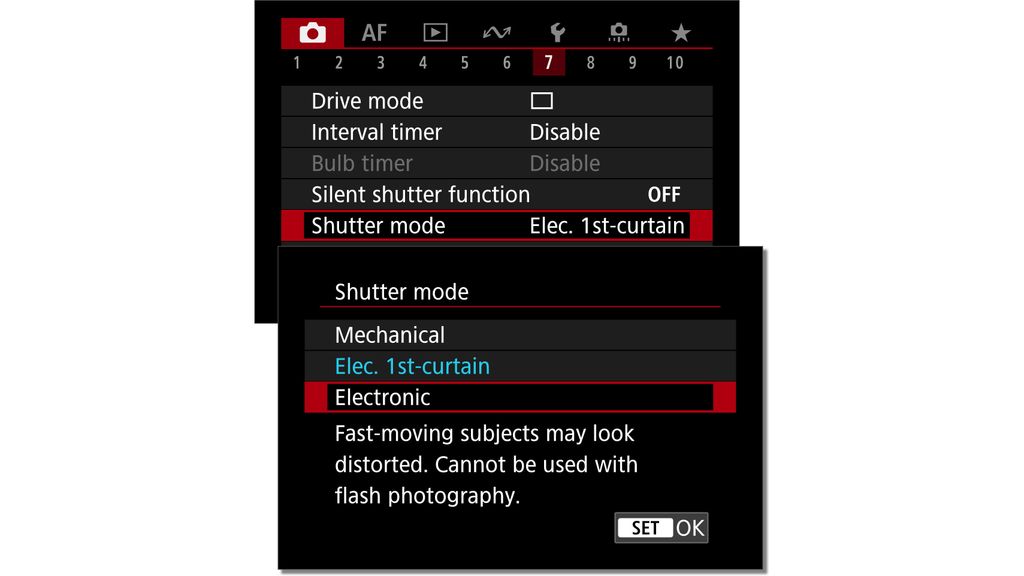 Understanding mirrorless shutter modes on Canon cameras | Digital ...