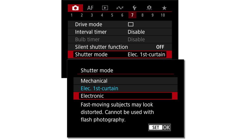 Understanding mirrorless shutter modes on Canon cameras | Digital Camera World
