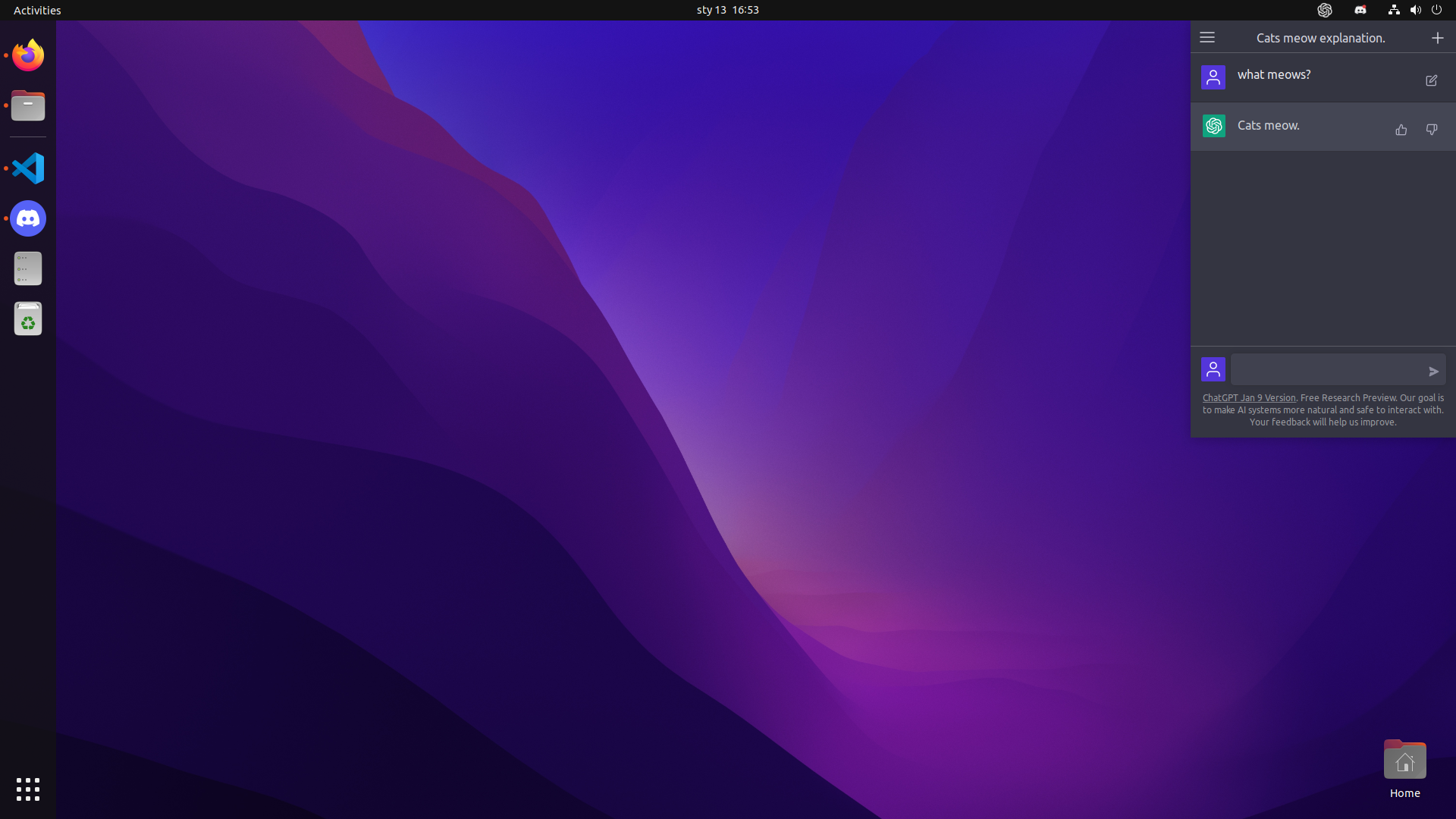 Gnome Extension Integrates Chatgpt Into Your Linux Desktop Toms Hardware 