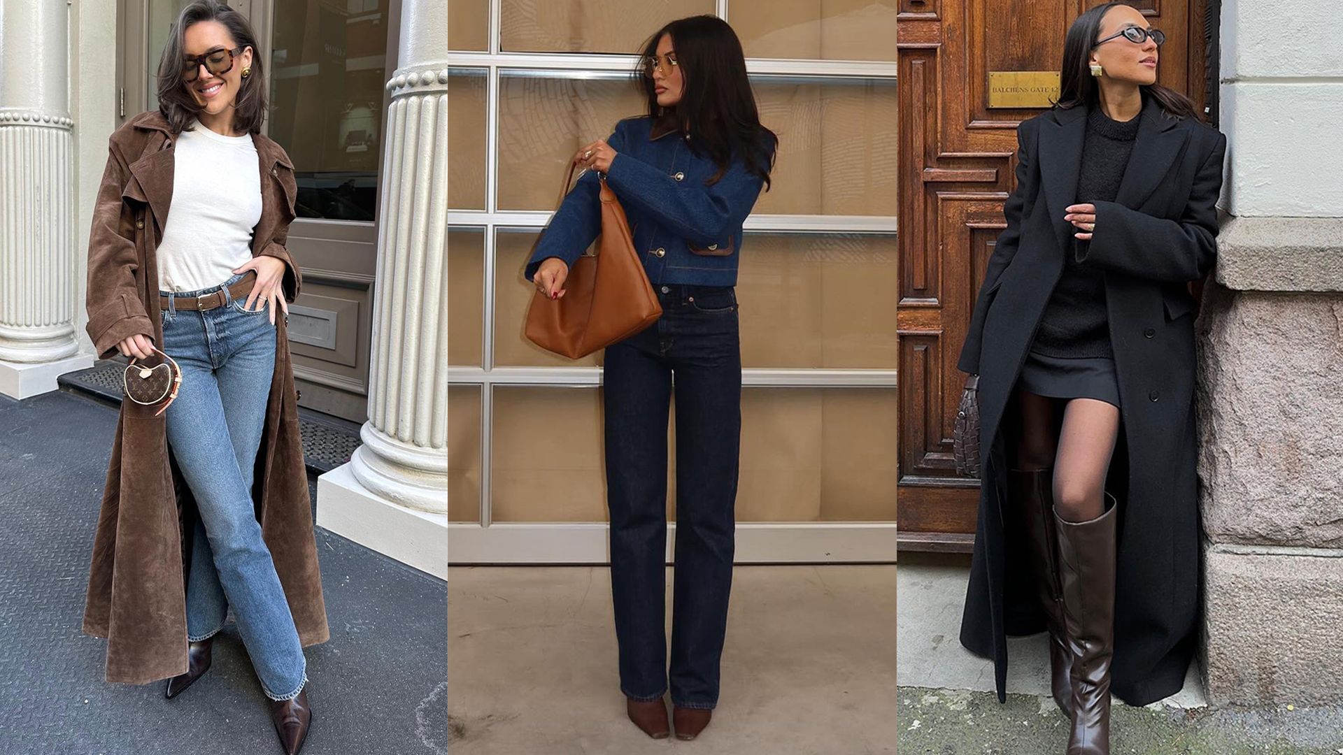 What to Wear With Brown Boots: 20 Chic Brown-Boot Outfits | Who What Wear
