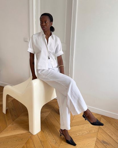 8 All-White Outfit Ideas Inspired by Wimbledon's Dress Code | Who What Wear