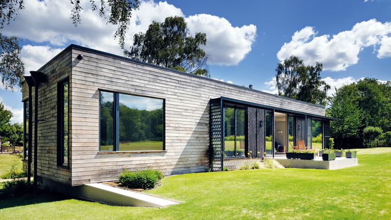 Self build case study: contemporary mobile home in the New Forest ...
