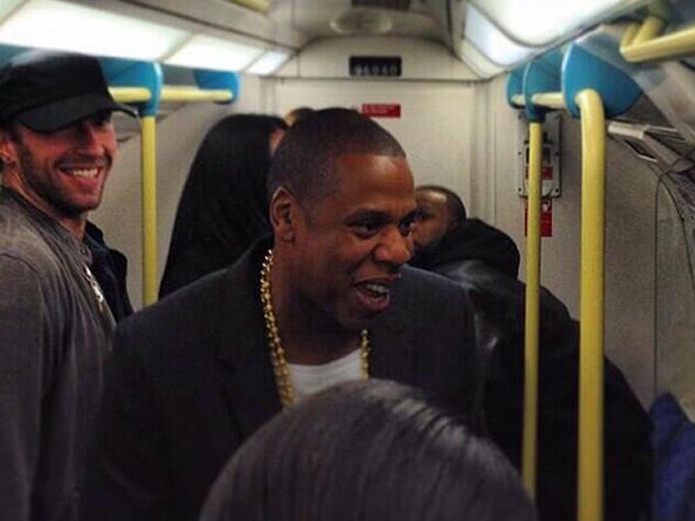 Celebrities On The Tube London | Marie Claire UK