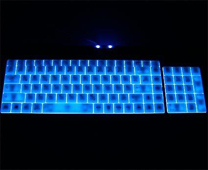 Attractive Accessories: A Lit Keyboard From Keysonic - Cooler and ...