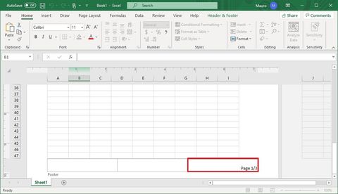 How to add a header and footer in Excel | Windows Central
