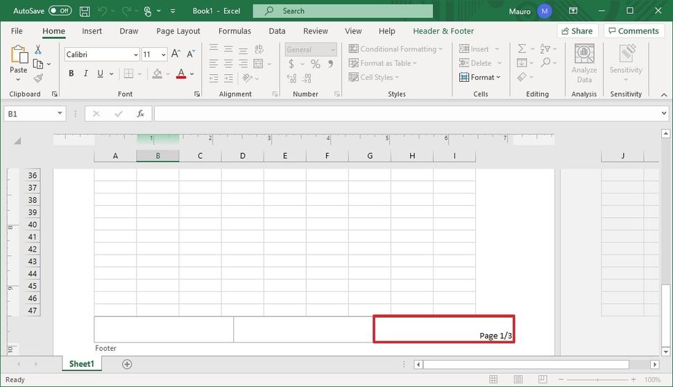 How to add a header and footer in Excel | Windows Central