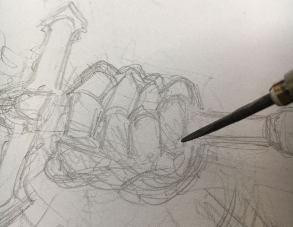 How to draw a character in pen and ink | Creative Bloq