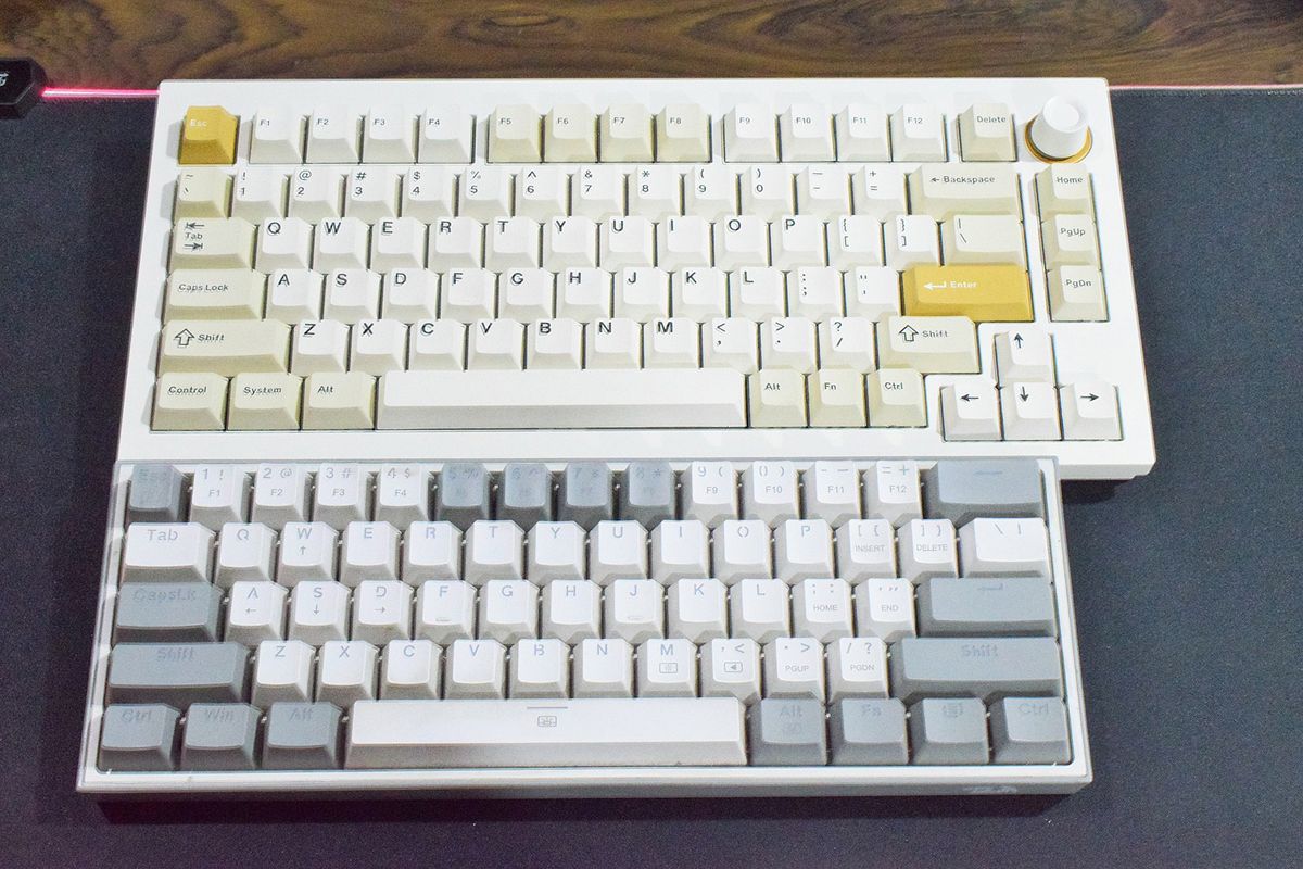 I switched from a standard size keyboard to a 60% one — here's why I ...