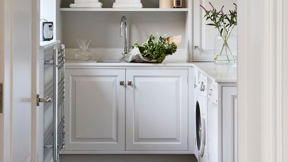 Narrow utility room ideas to make your space work harder | Homebuilding