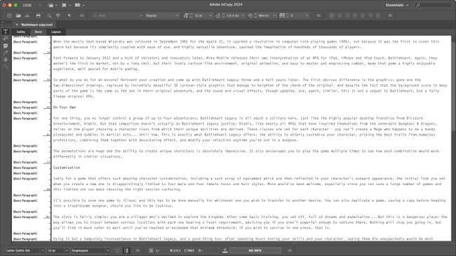 Adobe InCopy (2024) review | TechRadar