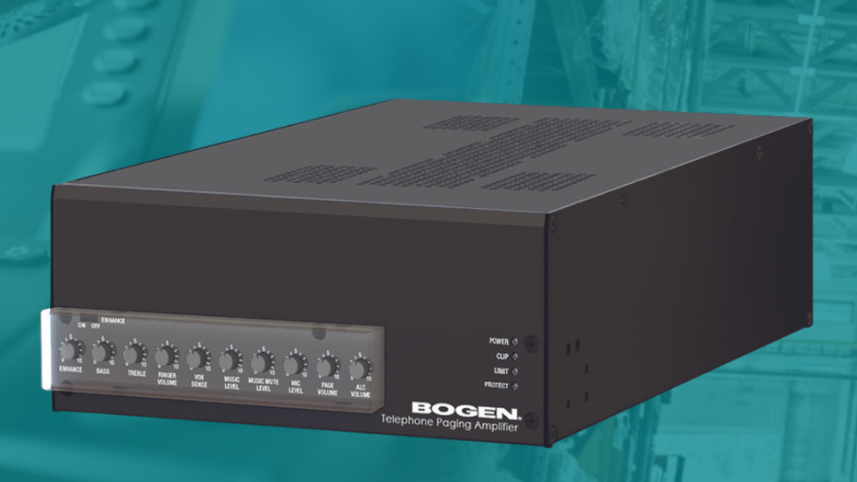 Bogen Communications Expands TPU Series with High-Powered Class D ...