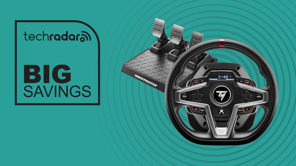 One of the best sim racing wheels is getting a massive discount at ...