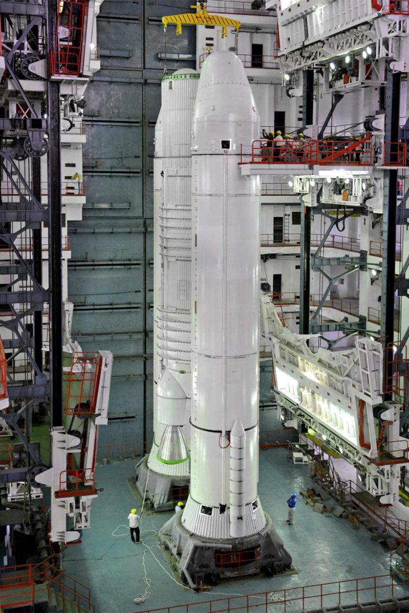 In Photos: India’s Most Powerful Rocket Launches on Debut Flight: Page ...