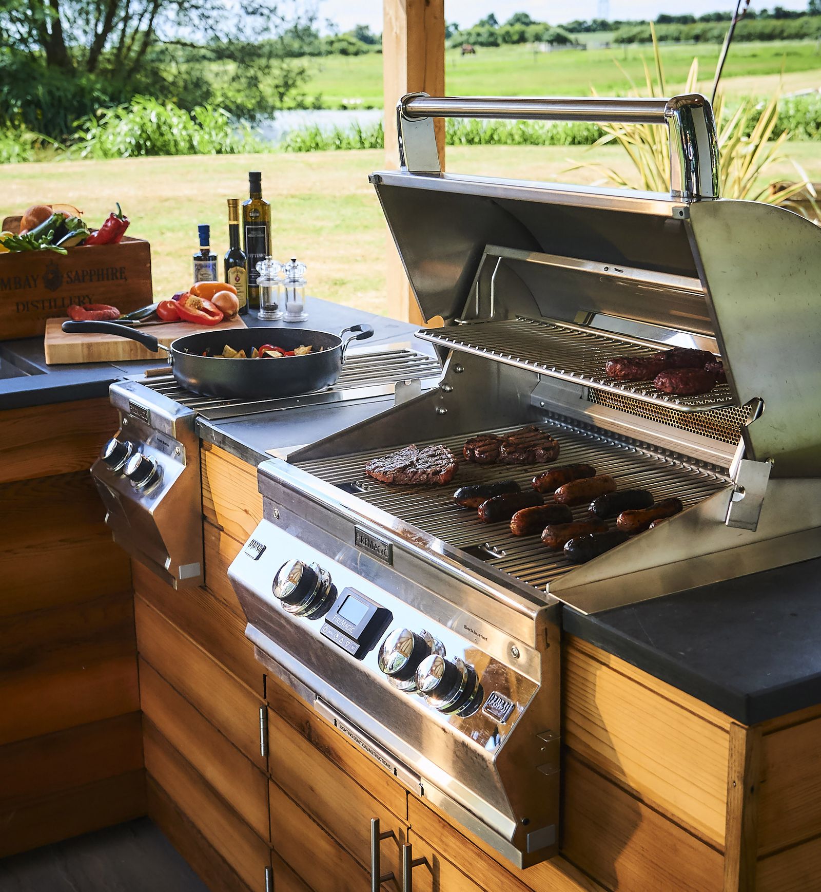 Outdoor grill ideas: 11 tempting designs for cooking up a storm in your ...