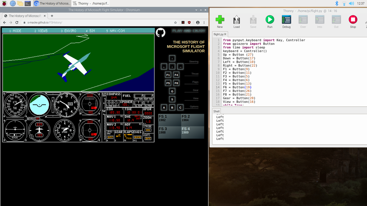How To Build A Retro Flight Sim Controller With Raspberry Pi Toms Hardware
