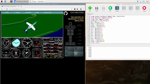 How to Build a Retro Flight Sim Controller With Raspberry Pi | Tom's ...