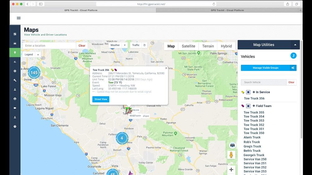 GPSTrackit fleet management review | TechRadar