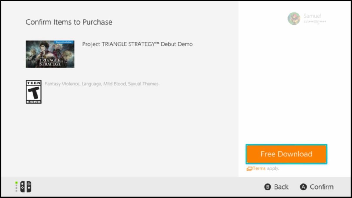 How to download the Project Triangle Strategy demo for Nintendo Switch ...