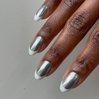9 Silver Nail Designs That Will Look So Chic This December | Who What Wear