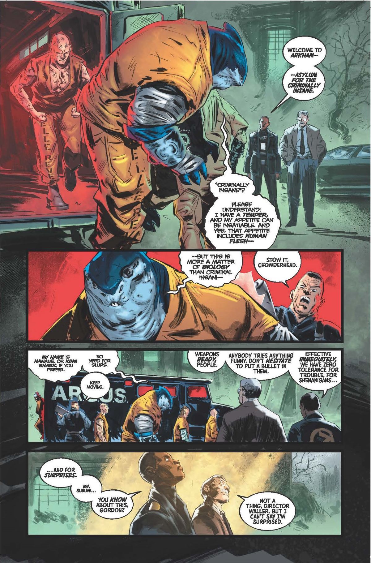 Suicide Squad: Kill Arkham Asylum is a no holds barred prequel comic to ...