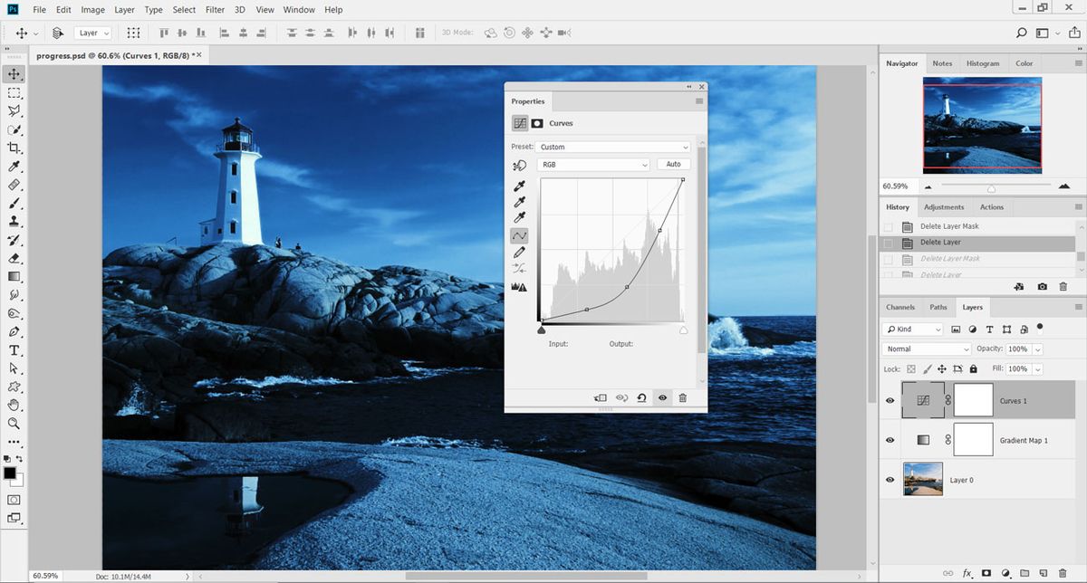 How to turn day into night in Photoshop | Creative Bloq