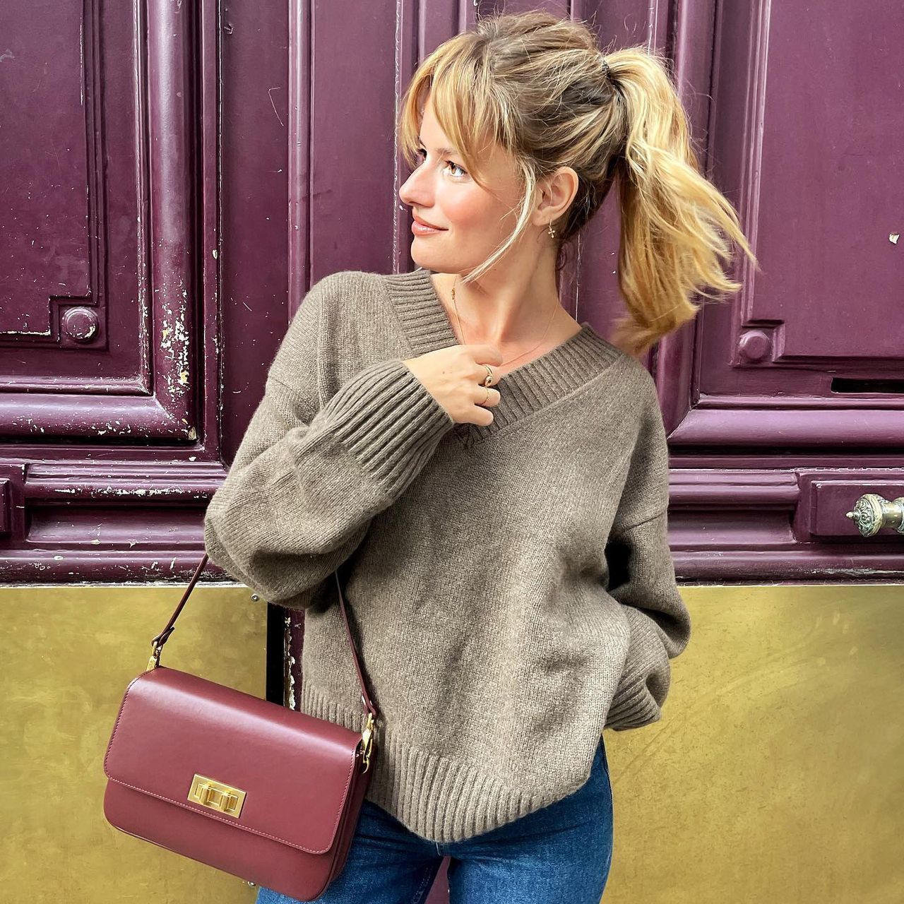 The 4 Winter Staples French Girls Wear With Jeans | Who What Wear