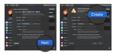 How to create and add a child account to Family Sharing | iMore