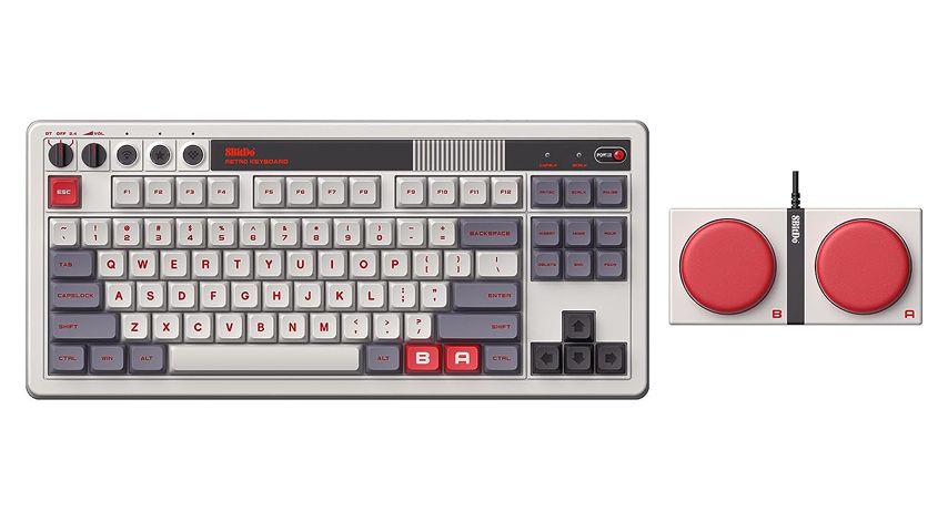 NES-Inspired Keyboard Comes With Giant Programmable Super Buttons | Tom ...