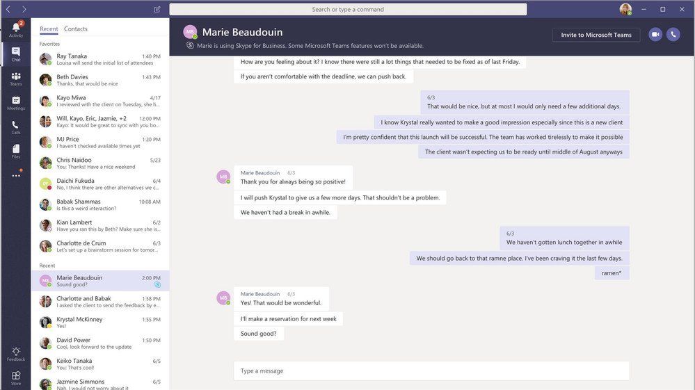 Microsoft Teams gets Skype for Business interoperability with April ...