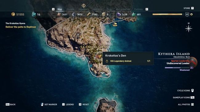 Assassin's Creed Odyssey Legendary Animals guide: Where to find and how ...
