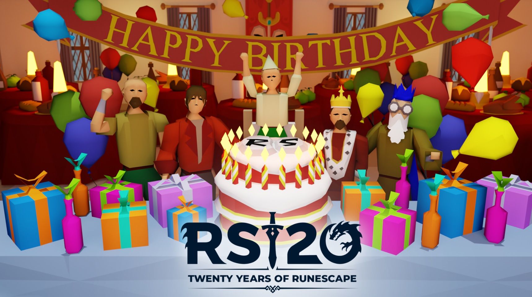 Runescape 20th anniversary kicks off with the Grand Party event and ...